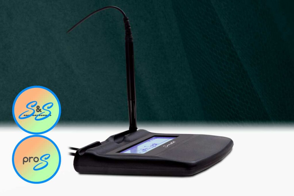 Signature Pads | ScripTouch Slimline LCD ProScript with Sign and Save