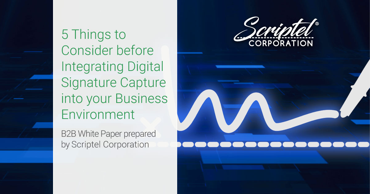 What to Know Before Integrating Online Signature Capture Pads