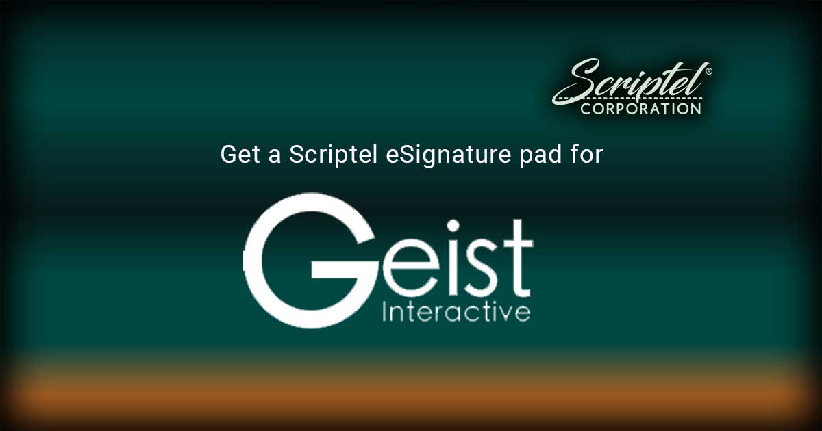 Geist Interactive's GoSign 3.5 Software with Scriptel Devices