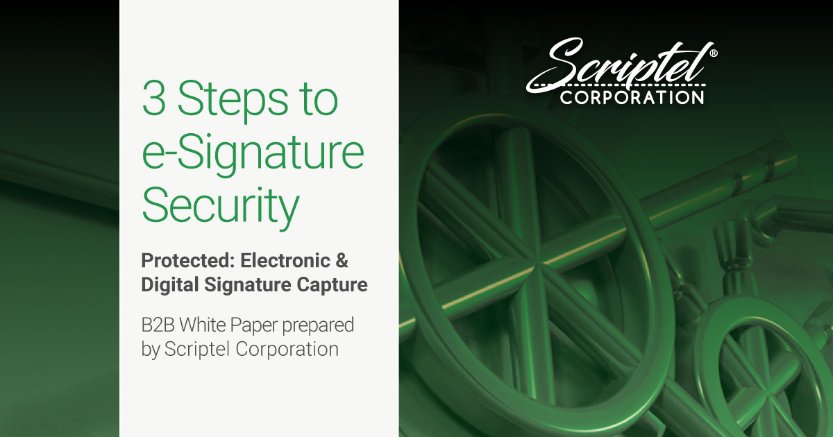 e-Signature Security | Secure Electronic Signature Software