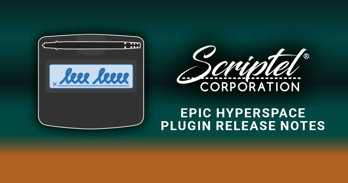 ScripTouch Epic Hyperspace Plugin Release Notes