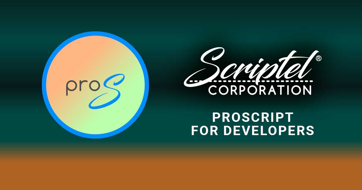 Scriptel Proscript Powerful Signature Api For Desktop Developers