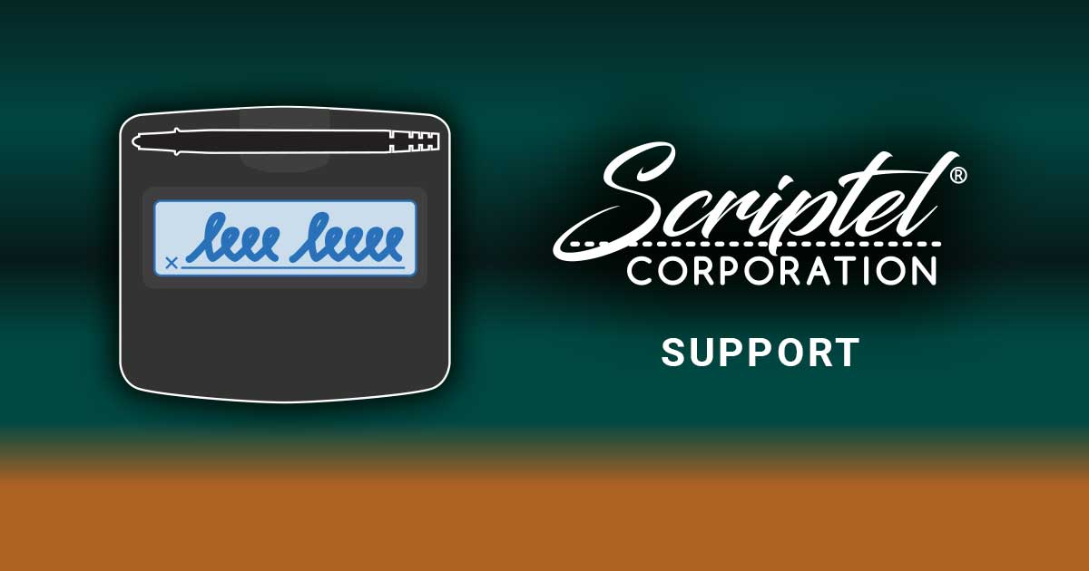 ScripTouch End-User Integration & Support Documentation | Scriptel Corporation