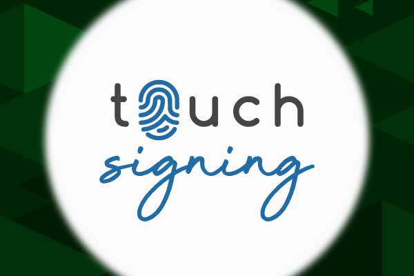 Touch Signing for ScripTouch Sign and Save - Capture handwritten signatures without a pad ...